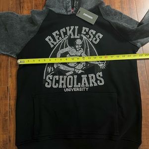 Reckless Scholars University | Tops | Reckless Scholars University Stonewashed Scholars Hoodie ...